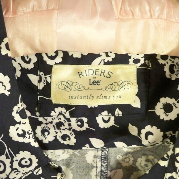 Riders by Lee | Tops | Riders By Lee Butten Up Floral Shirt 2xl | Poshmark